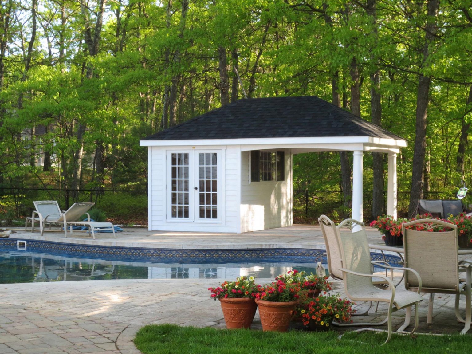 Preston Pool House | Pleasant Run Structures